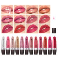 Quality Luxurious Shimmer Lip Gloss Light Pearl Fine Tint Lip Makeup Lipstick for sale