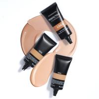 Quality 24 Color Full Coverage Waterproof Vegan Makeup Cream Foundation Matte Perfecting for sale