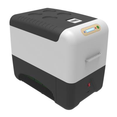 China Twelve litres extremely cold car refrigerator ODM service from Chinese product research and development company for sale