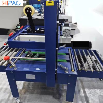 China Semi-Automatic FXJ6050E Carton Sealer with 20m/min Conveyor Speed for Flexible Manufacturing for sale