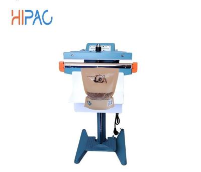 China Hipac Pedal Sealer Machine for Plastics Packages Manual Foot Sealing Machine Multiple Sizes Available for sale