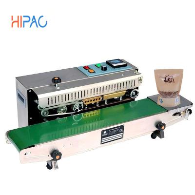 China Hipac FR900W Electric Continuous Band Sealing Machine-Semi-Automatic High Productivity for Machinery Industry for sale