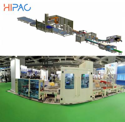 China China Made Fully Automatic High-Accuracy Carton Packing line for Beverage and Apparel Packaging for sale