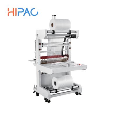China Fully automatic multifunctional electric driven PE film packaging machine for heat sealing and shrink wrapping for sale