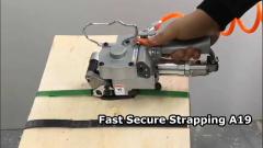 Pneumatic Strapping Machine A19 Fast Secure Packaging