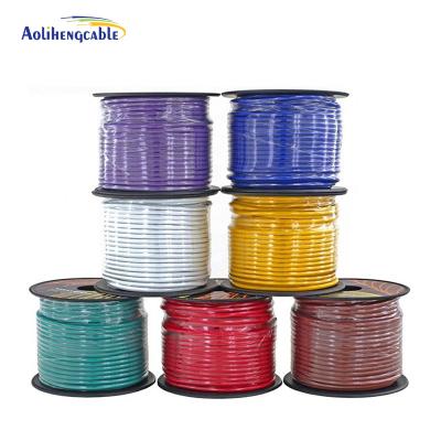 China 14 Gauge Automotive elektrische Kabel mit PVC-Hülle zu verkaufen