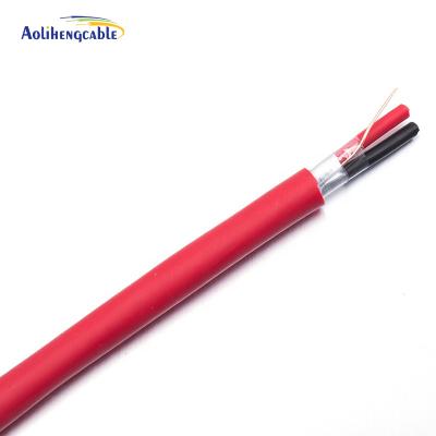 China Bare Copper 2 Core Alarm Cable PVC Jacketed 1.05mm ID CE Certified for sale