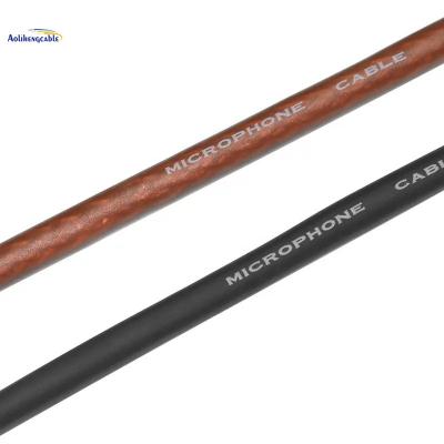 China 1 2 3 Core Microphone Cable Customized 5-6mm OD High Performance for sale