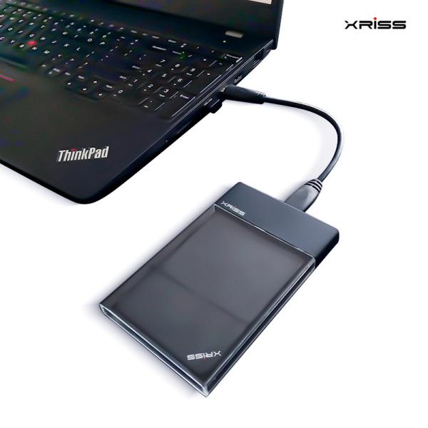 Usb3.0 Type C External Hard Drive Disk Case Sata 2.5Inch