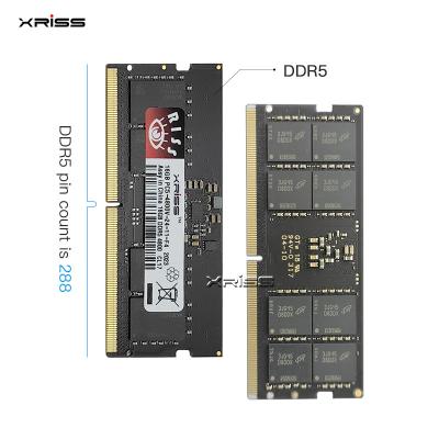 Cina RAM DDR5 per laptop 8 GB 16 GB 32 GB 48 GB PC5 1,1 V SODIMM 4800 5200 5600 MHZ Memoria Ram in vendita