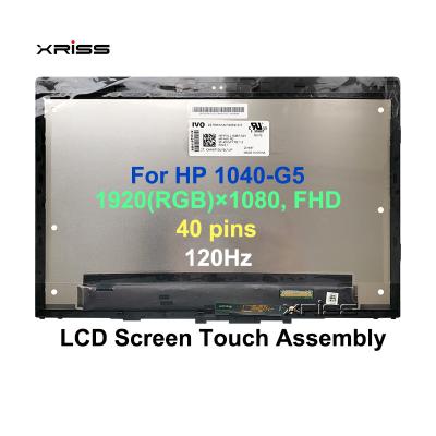 Κίνα Για το HP EliteBook x360 1040 g5 FHD Touch Digitizer LCD Screen Assembly 40Pins 14,0 ίντσες προς πώληση