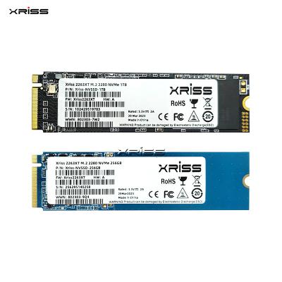 China XRISS M.2 NVMe SSD 128GB 256GB 512GB 1TB 2TB Internes Festplattenlaufwerk 2280 Festplatte für Laptop Desktop PC zu verkaufen