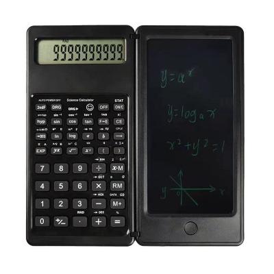 China Fold Science Function Calculator Writing Pad Calculator with Liquid Crystal Writing Pad Student Drawing Pad for sale