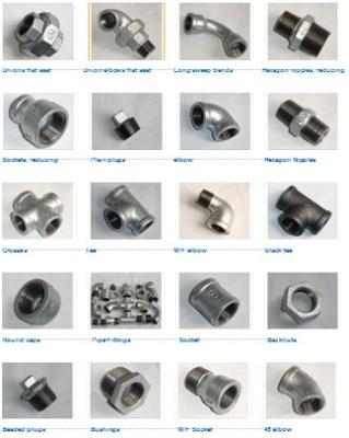 China malleable cast iron pipe fittings for sale