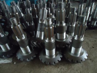 piezas que trabajan a máquina del CNC, engranaje cónico cónico que procesa, toda clase de proceso modular del engranaje