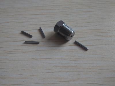 China Customized CNC machining products sensor fittings brass materials , made in China professional manufacturer for sale