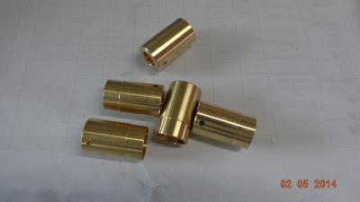 China Procesando aduana toda clase de instalación de tuberías, Adapte, CNC que trabaja a máquina, colocación de cobre amarillo, hecha en fabricante del profesional de China en venta