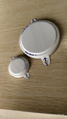 China Capsule el sello que sella las piezas de metal, cuba antirrobo, tapa de la cuba, va, pedidos del OEM son recepción, sellando, sello del casquillo del tambor, sellos del casquillo de la ETIQUETA en venta