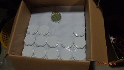 China Cubas de encargo cubierta antirrobo, cubierta del hilo, reborde de la cuba; la impresión en color se puede modificar para requisitos particulares según requireme del cliente en venta