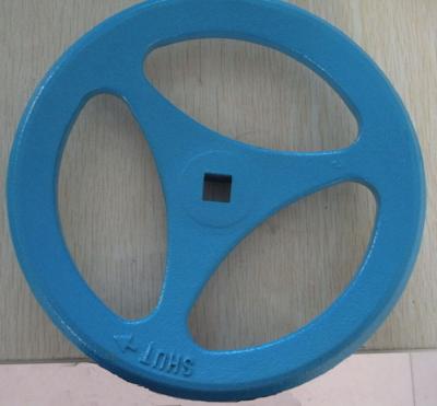 China El volante de dirección del arrabio, volante de dirección de la válvula, modificó las piezas del bastidor para requisitos particulares de arena, hechas en fabricante del profesional de China en venta