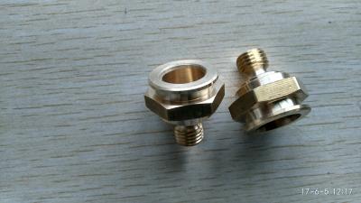 Conector rápido de cobre amarillo modificado para requisitos particulares con toda clase de finales, hechos en fabricante del profesional de China