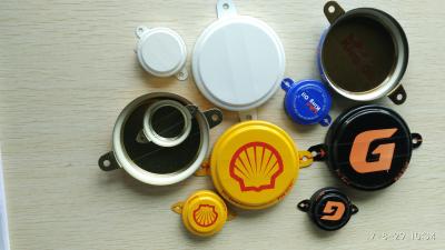 China Sello de encargo de la etiqueta, Tri seguro, cubierta del hilo, reborde de la cuba; la impresión en color se puede modificar para requisitos particulares según requireme del cliente en venta