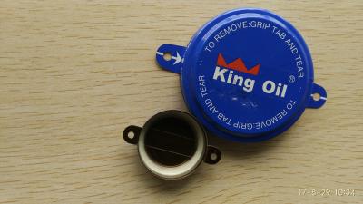 China Sello de encargo de la etiqueta, Tri seguro, cubierta del hilo, reborde de la cuba; la impresión en color se puede modificar para requisitos particulares según requireme del cliente en venta