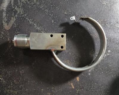 China CNC machining Pressure gauge spare part, fitting, body, Customized custom CNC machining part with all kinds of finishes for sale