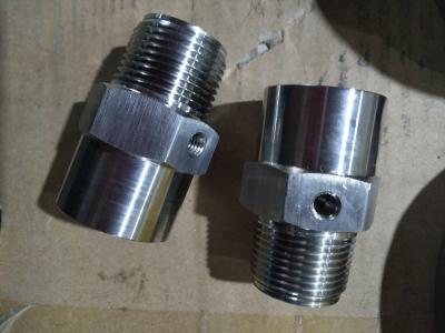 China CNC machining Pressure gauge spare part, fitting, body, Customized custom CNC machining part with all kinds of finishes for sale