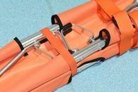 Cina Portable Medical Emergency Folding Stretcher con manico pesante in vendita