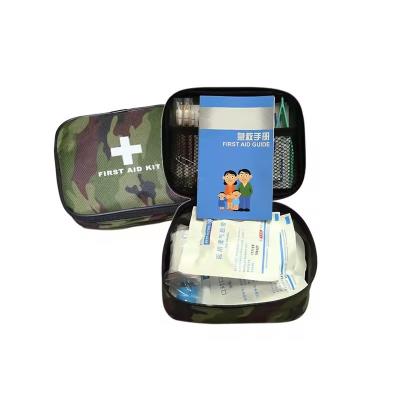 China Camouflage Grote capaciteit Eerste Hulp Kit Wilderness Survival Kit Outdoor Rescue Paramedical Medical Kit Te koop