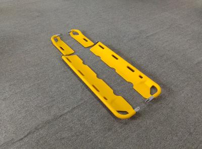 China Opvouwbare EHBO Plastic Scoop Stretcher X-Ray Afneembaar Drie versnellingen for sale