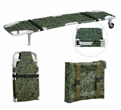 China Twee wielen Twee ondersteunende benen Vier vouw draagbare trolley 1200D camouflage Oxford leer for sale