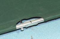 China Estrechador médico plegable ajustable Clase I 159 kg Aleación de aluminio de carga máxima en venta