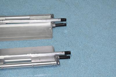 Chine Alliage réglable de puissance manuelle d'hôpital de civière de scoop de pliage de 210×44×6 cm à vendre