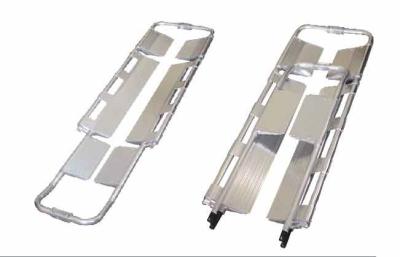 Chine Alliage réglable de puissance manuelle d'hôpital de civière de scoop de pliage de 210×44×6 cm à vendre