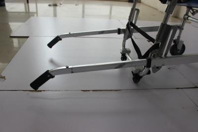 Cina 90CM 2 volta la sedia a rotelle convertibile con alla lega di alluminio dell'ambulanza dell'ospedale della barella in vendita