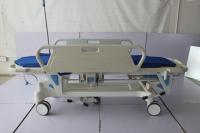 China Stretcher Patient Transfer Trolley With Side Rails Manually for sale