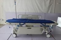 China Stretcher Patient Transfer Trolley With Side Rails Manually for sale