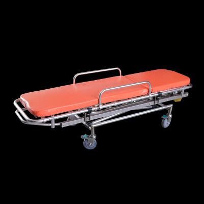 Cina Barella compatibile dell'ambulanza di trasferimento di RMI chirurgico non magnetico del carrello di emergenza medica 35nch di 1900MM in vendita