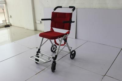 China 120kg Best Lightweight Folding Wheelchair Caterpillar Type Aluminum Alloy 600mm for sale