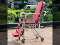 Aluminium legering stoel type ambulance brancard met verstelbare rug voor noodhulp en redding in beperkte ruimte