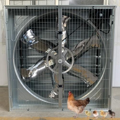 Quality 2025 Hot 1380mm Centrifugal Exhaust Fan for Greenhouse Poultry Electric Industrial with Push Pull ODM Customizable for sale