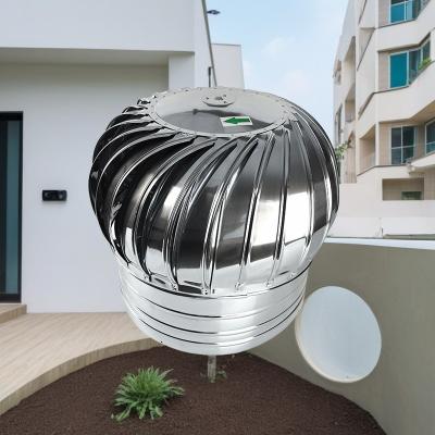 China Source Factory Stainless Steel Roof Ventilating Fan Without Power Wind Drive Poultry Pig Farm Turbine Roof Exhaust Fans for sale