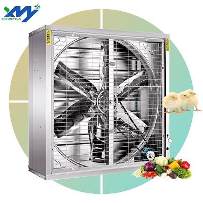 China Big Discount Discount Wall Mounted Greenhouse Poultry Farm Exhaust Fan Industrial Ventilation Swung Drop Hammer Fan for sale