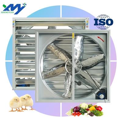 China Qingzhou Factory 50 54 Inch Outdoor Industrial Drop Hammer Type Negative Pressure Fan for Husbandry Poultry Breeding for sale
