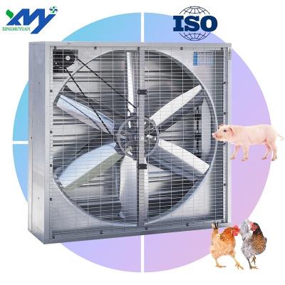 China Electric 1380mm Centrifugal Exhaust Fan Push Pull Shutter Big Discount for Greenhouse Poultry Farm Industrial Air Cooling for for sale