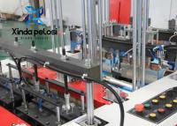China 5kw Plastic Roll Refuse Trash Garbage Bag Making Machine Full Automatic 60pcs/Min for sale