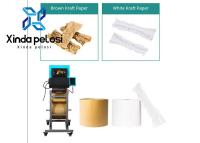 China Customized Printing White Brown Kraft Paper Void Fill Machine Intelligent Control for sale