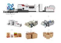 China Automatic V Bottom Paper Bag Manufacturing Machine 400Pcs/Min for sale